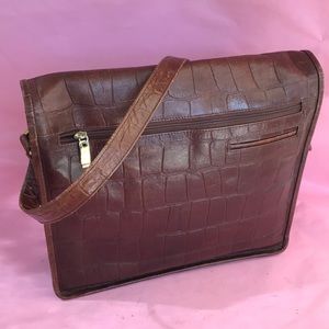 Express | Bags | Vintage Brown Express Leather Bag | Poshmark